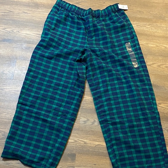 dip | Intimates & Sleepwear | Dip Green And Blue Plaid Pajama Pants ...